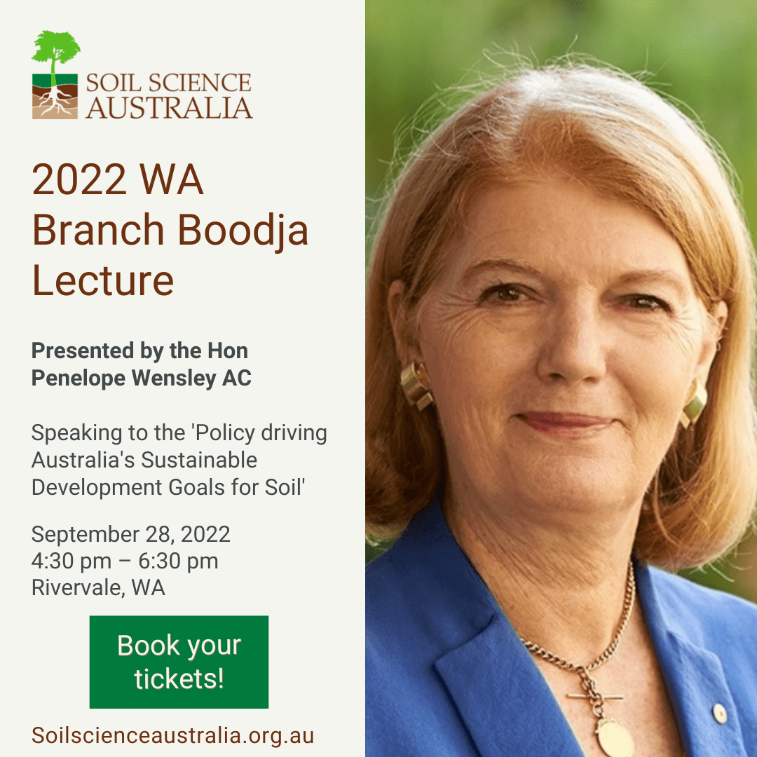 Boodja lectures - Soil Science Australia